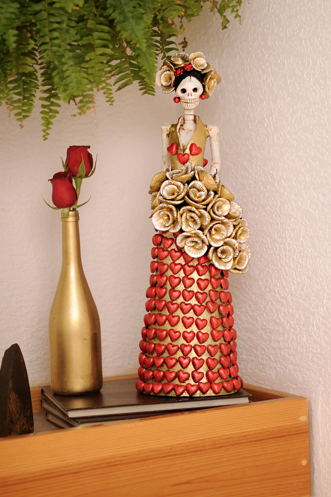 Valeria - Clay Ceramic Catrina – The Catrina Shop