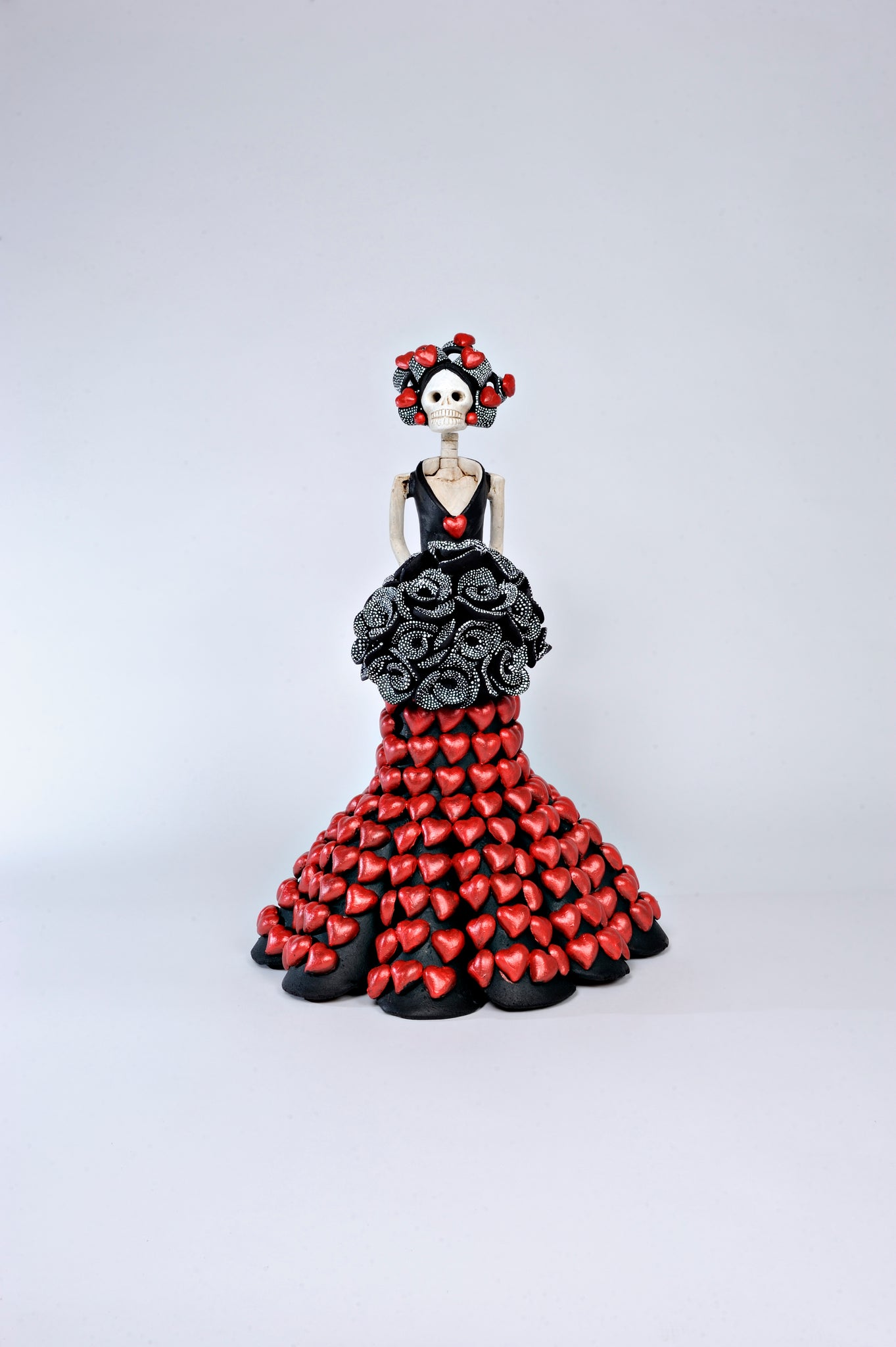 Elena - Clay Ceramic Catrina – The Catrina Shop
