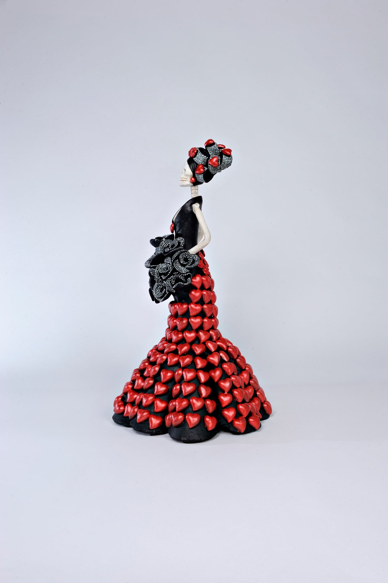 Elena - Clay Ceramic Catrina – The Catrina Shop