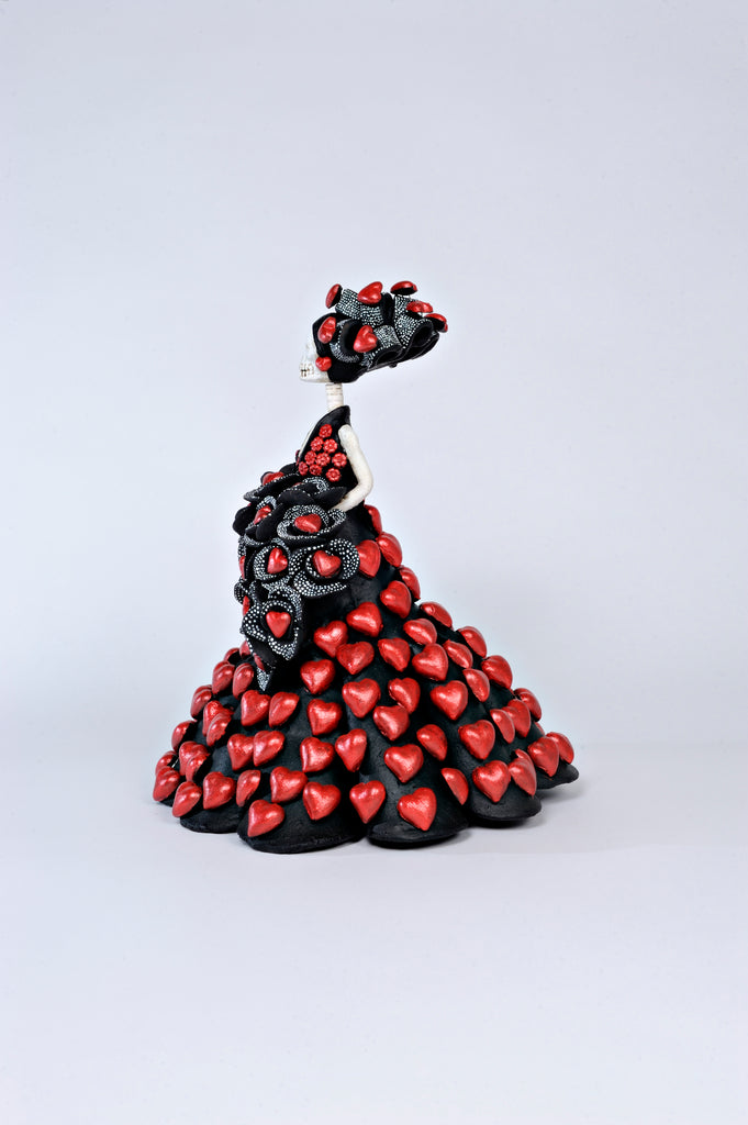 Gina - Clay Ceramic Catrina – The Catrina Shop