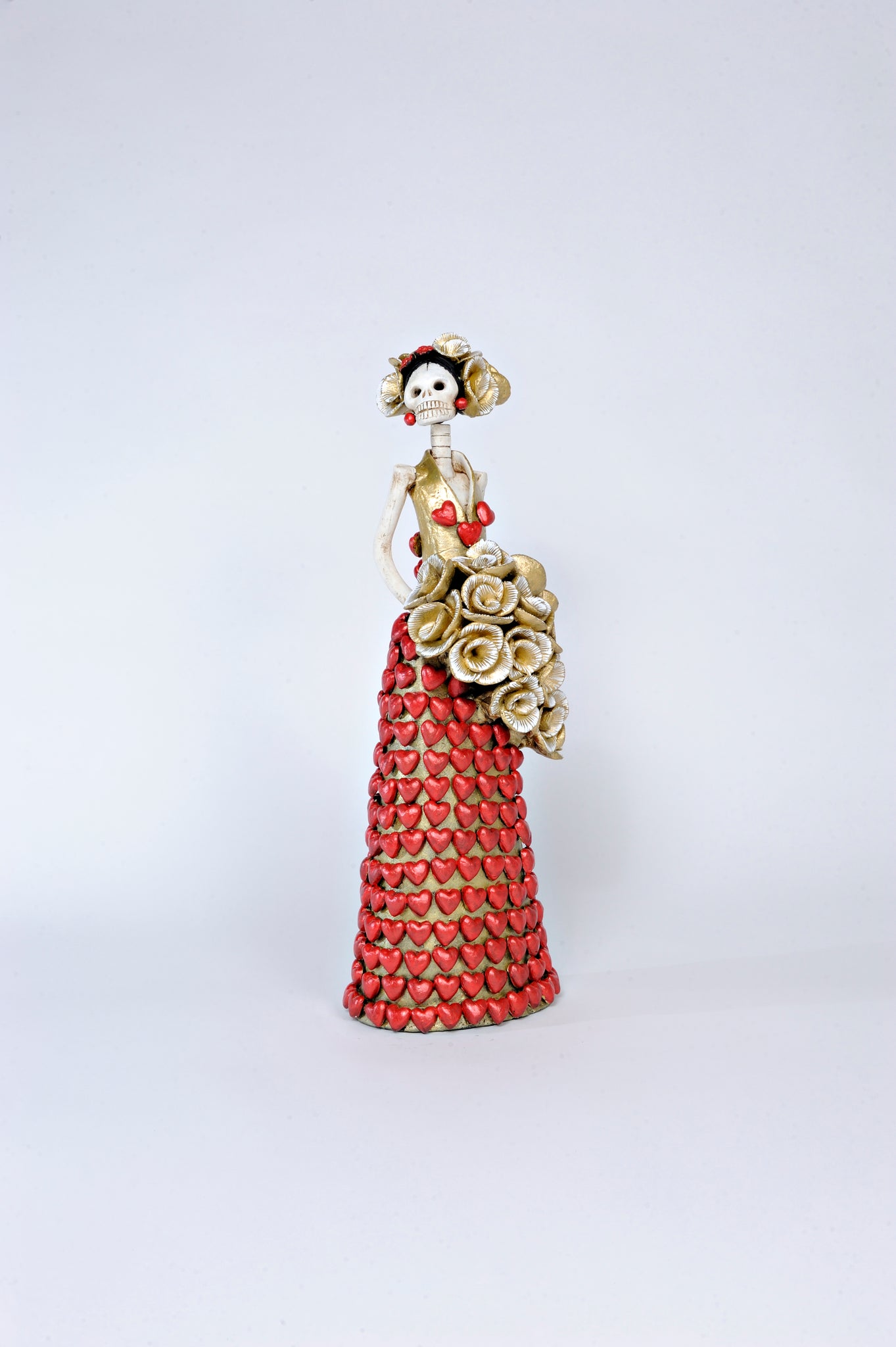 Valeria - Clay Ceramic Catrina – The Catrina Shop